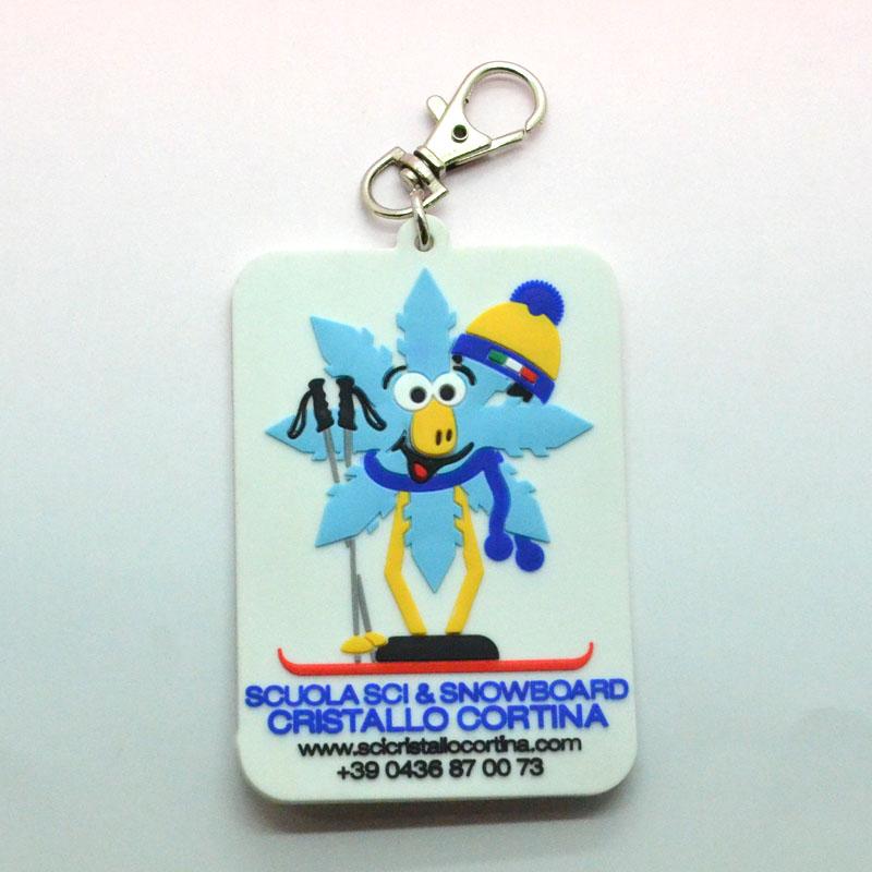 Custom Design Your Own Company Pvc Marketing Keychains - PVC keychain