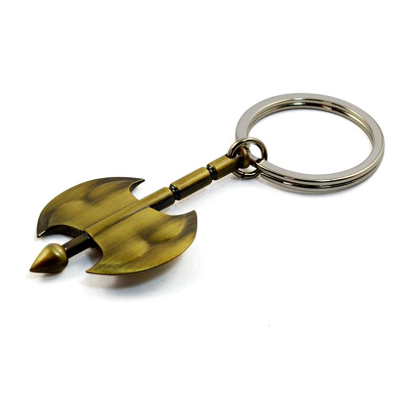 Honest Keychain Factory Direct Metal Weapon Axe Keychain - Metal Keychain
