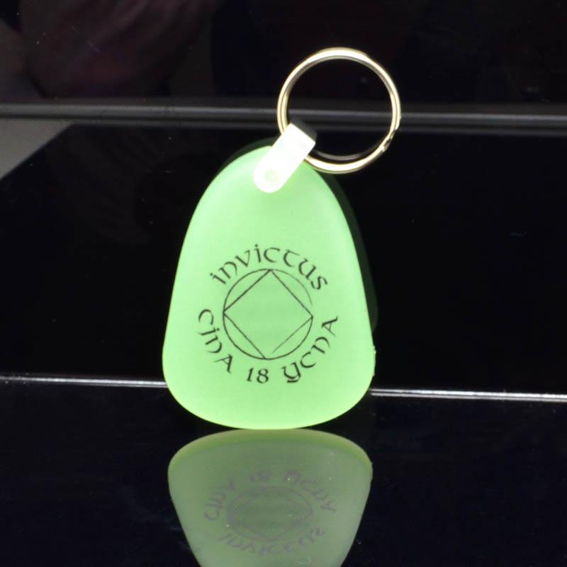 Wholesale Custom Fashion Plastic Led Key Chain Holder - PVC keychain