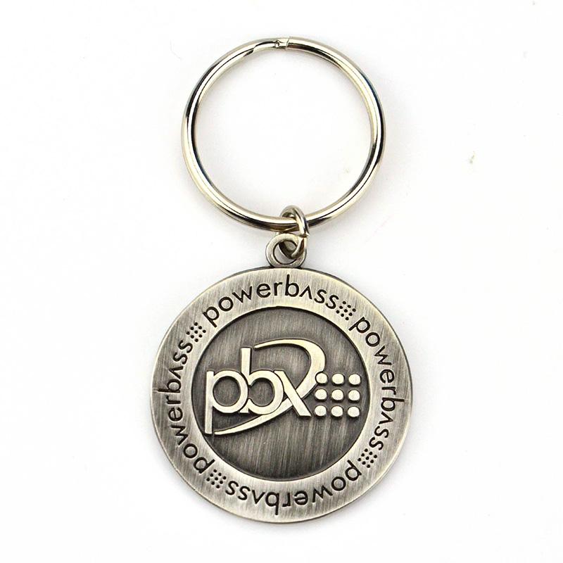 New Products Key Chain Personalized Metal Spinner Keychain - Metal Keychain