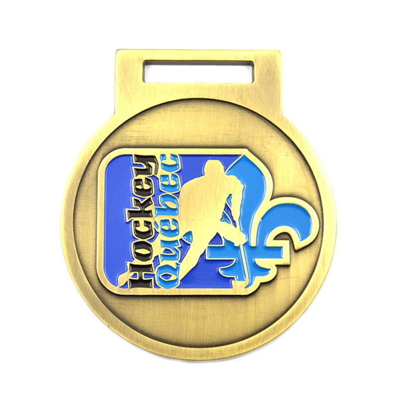 Antique Plated Medals Metal Custom Sports Award Gold Medal - Medals