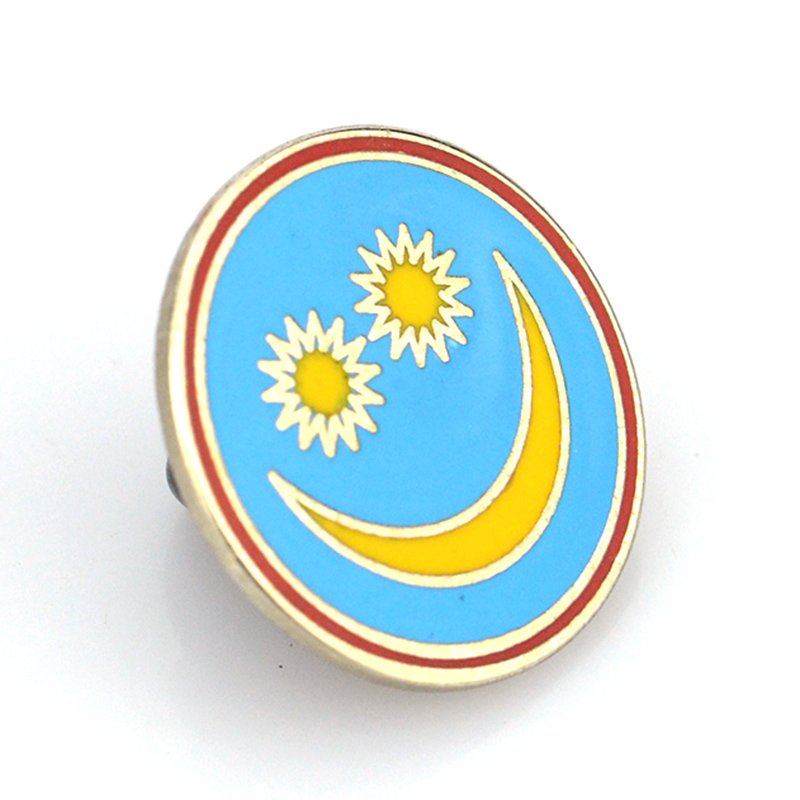Wholesale Sun Lapel Pin Badge Metal Custom Bulk Enamel Pin - Pin Badge