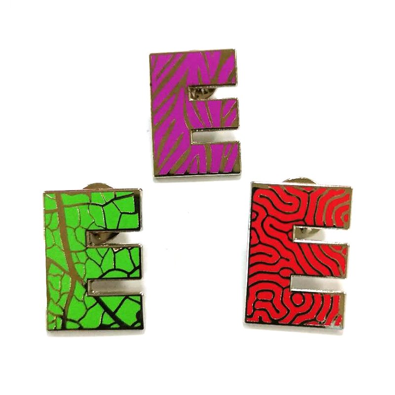 Artigifts Custom Letter Lapel Pin Bulk Enamel Metal Badge Pin - Pin Badge